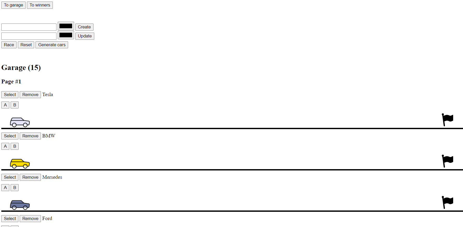 async-race (kasitsyn) · Issue #684 · rolling-scopes-school/support · GitHub
