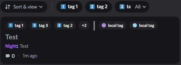 [IMPROVEMENT] - Plugin for adding more forum tags locally · Issue #2356 ...