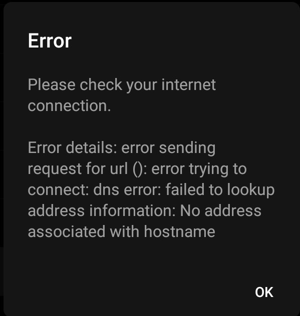 [Bug] Error when app is opened while being offline · Issue #12821 · ankidroid/Anki-Android · GitHub