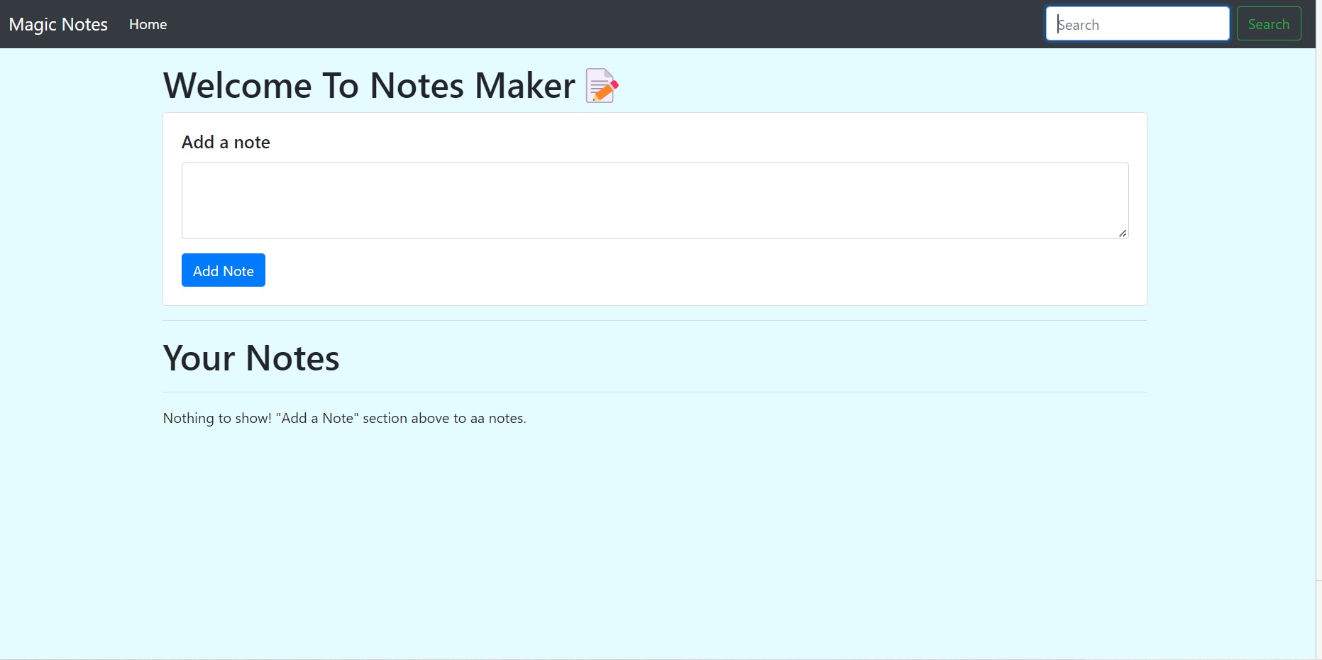 GitHub - charmee123/note_maker: You can add ,delete and search your ...