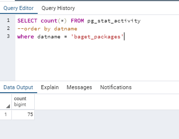Too many database connections are opened to baget database · Issue #282 ...
