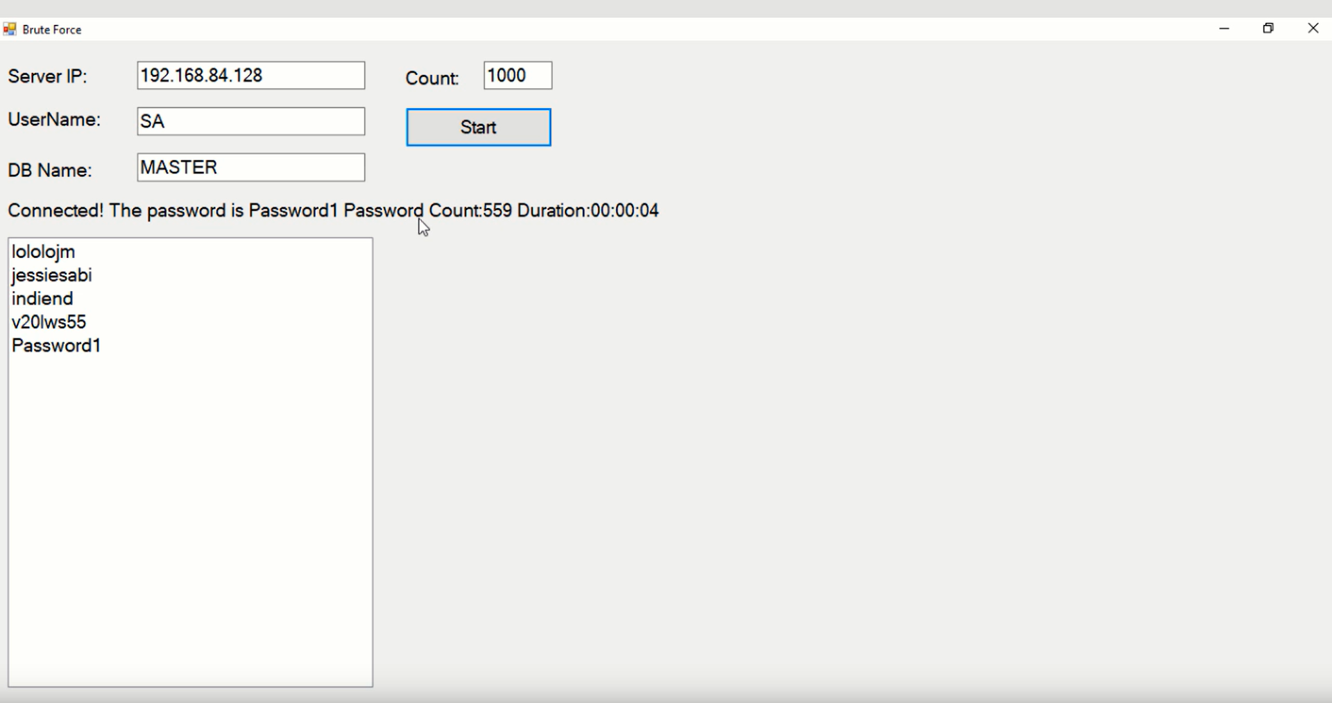 GitHub - vgorgen/BruteForceAttack
