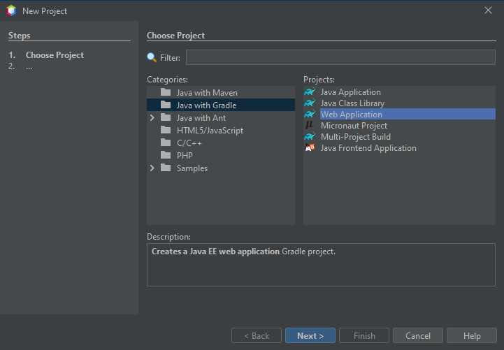 Can't create a WebService class via Assistant in a Gradle project · Issue #4266 · apache ...