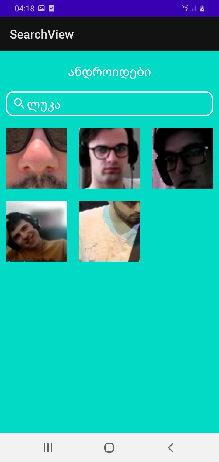 GitHub - Baiaasana/SearchView