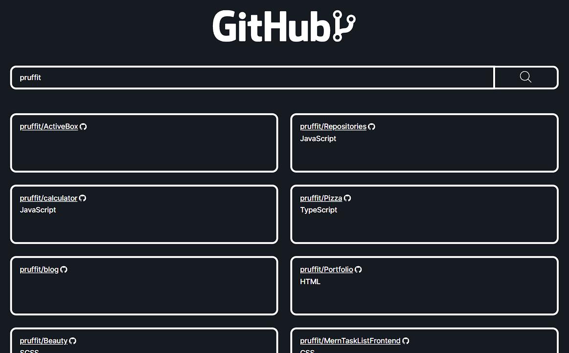 GitHub - pruffit/Repositories