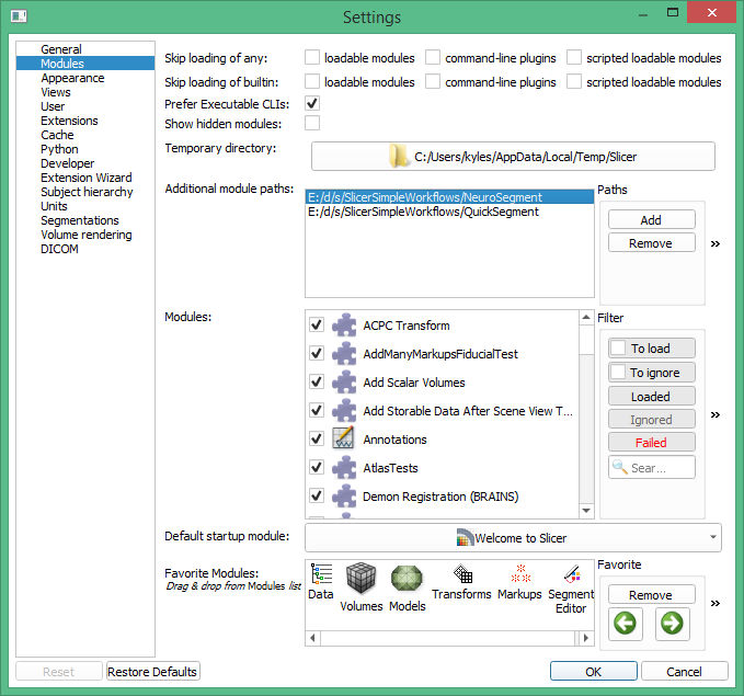 Streamline segmentation interface · Issue #2 · HOA-2/SlicerNeuroSegmentation · GitHub