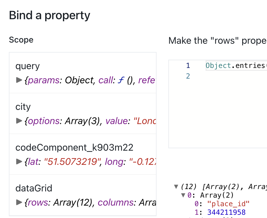 Revamp bindings scope explorer UI · Issue #1262 · mui/toolpad · GitHub