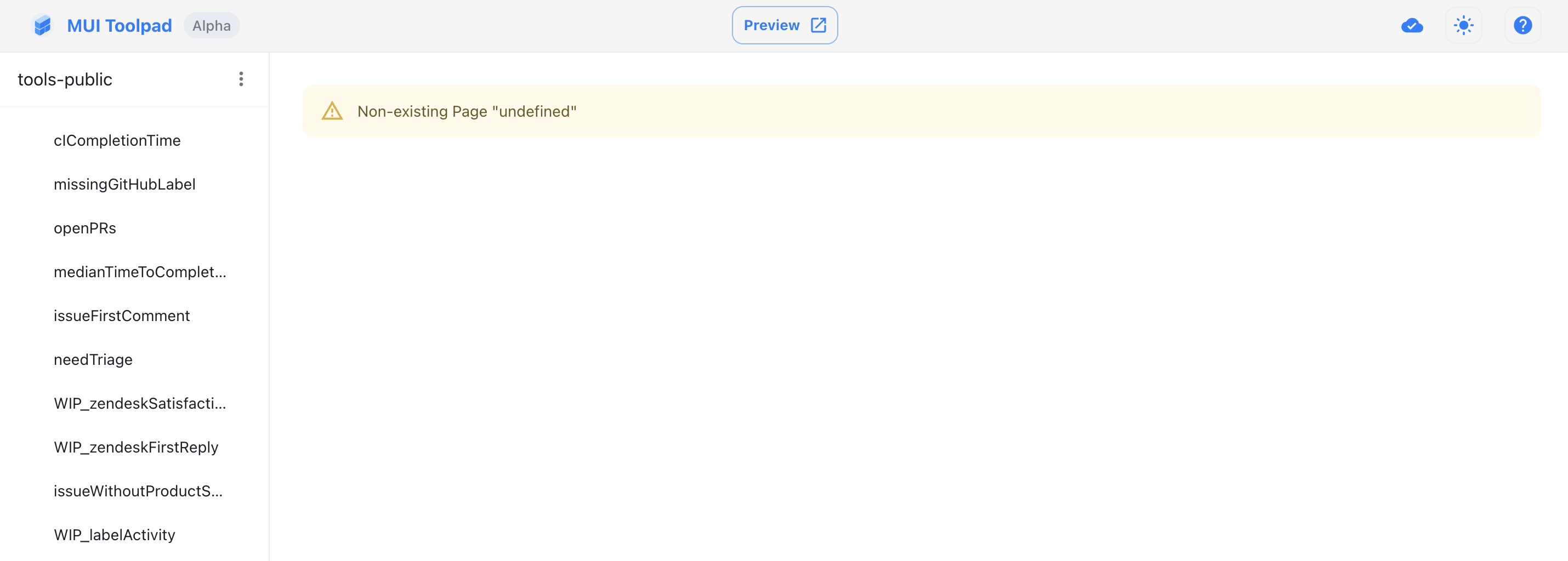 Better handling of deleting a page · Issue #1872 · mui/toolpad · GitHub