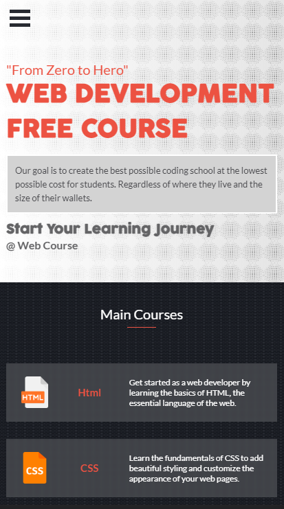 GitHub - TimmyChan99/WebDev_Course: A responsive website for free web development courses, based ...