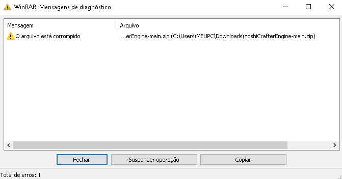 Bug Report: Corrupted Downloads · Issue #216 · CodenameCrew/YoshiCrafterEngine · GitHub