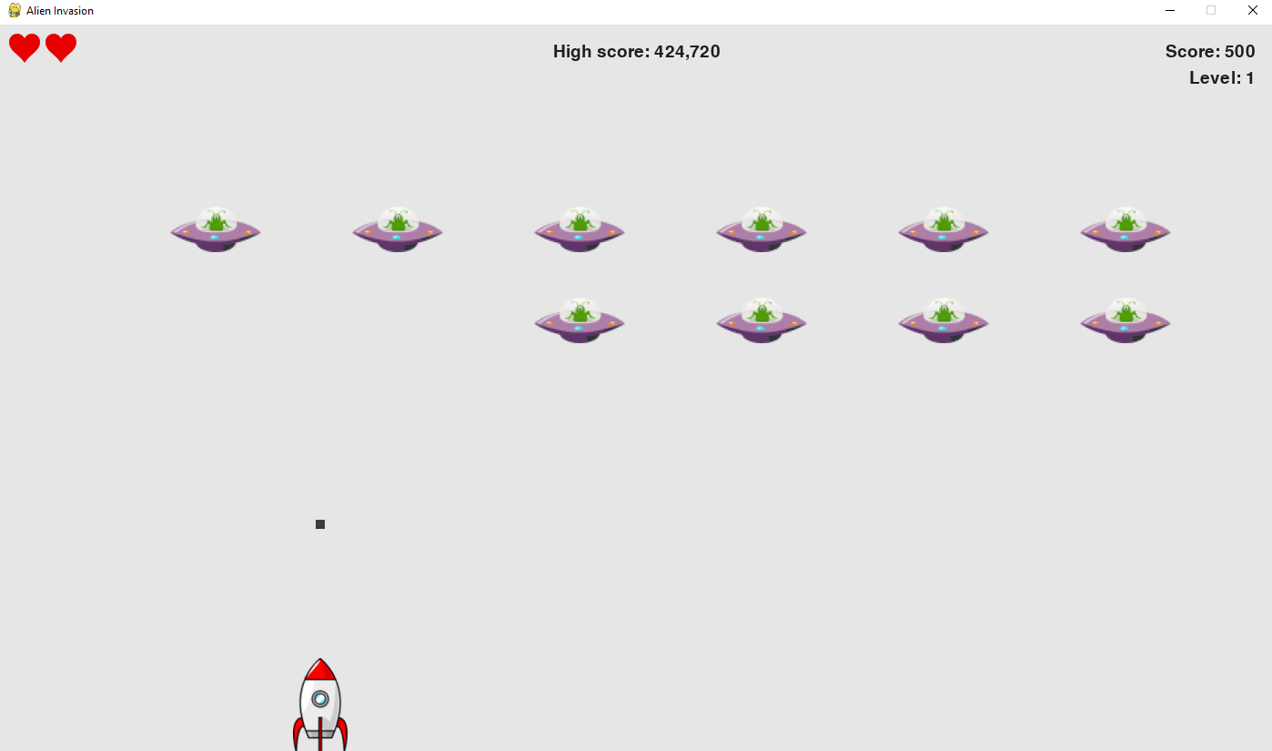 GitHub - ProJanek/Alien-invasion