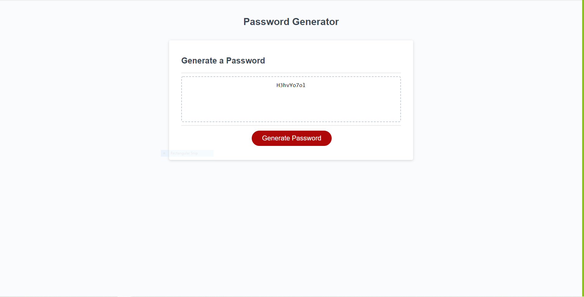 GitHub - sspspencer/password-generator