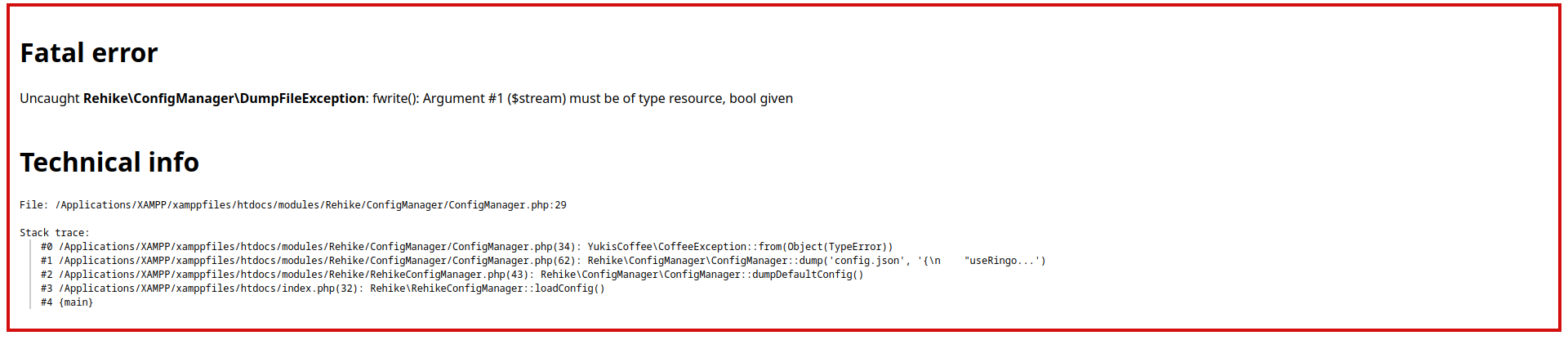 Fatal error on visiting homepage · Issue #143 · Rehike/Rehike · GitHub