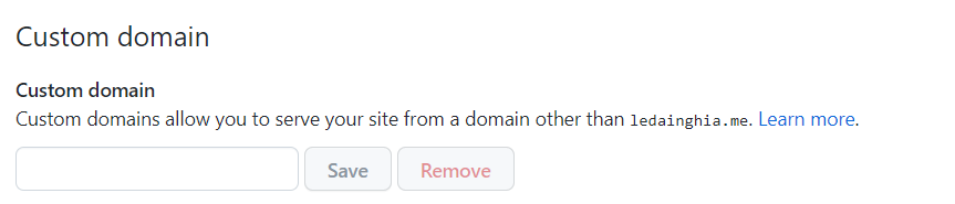 Remove custom domain · community · Discussion #40613 · GitHub