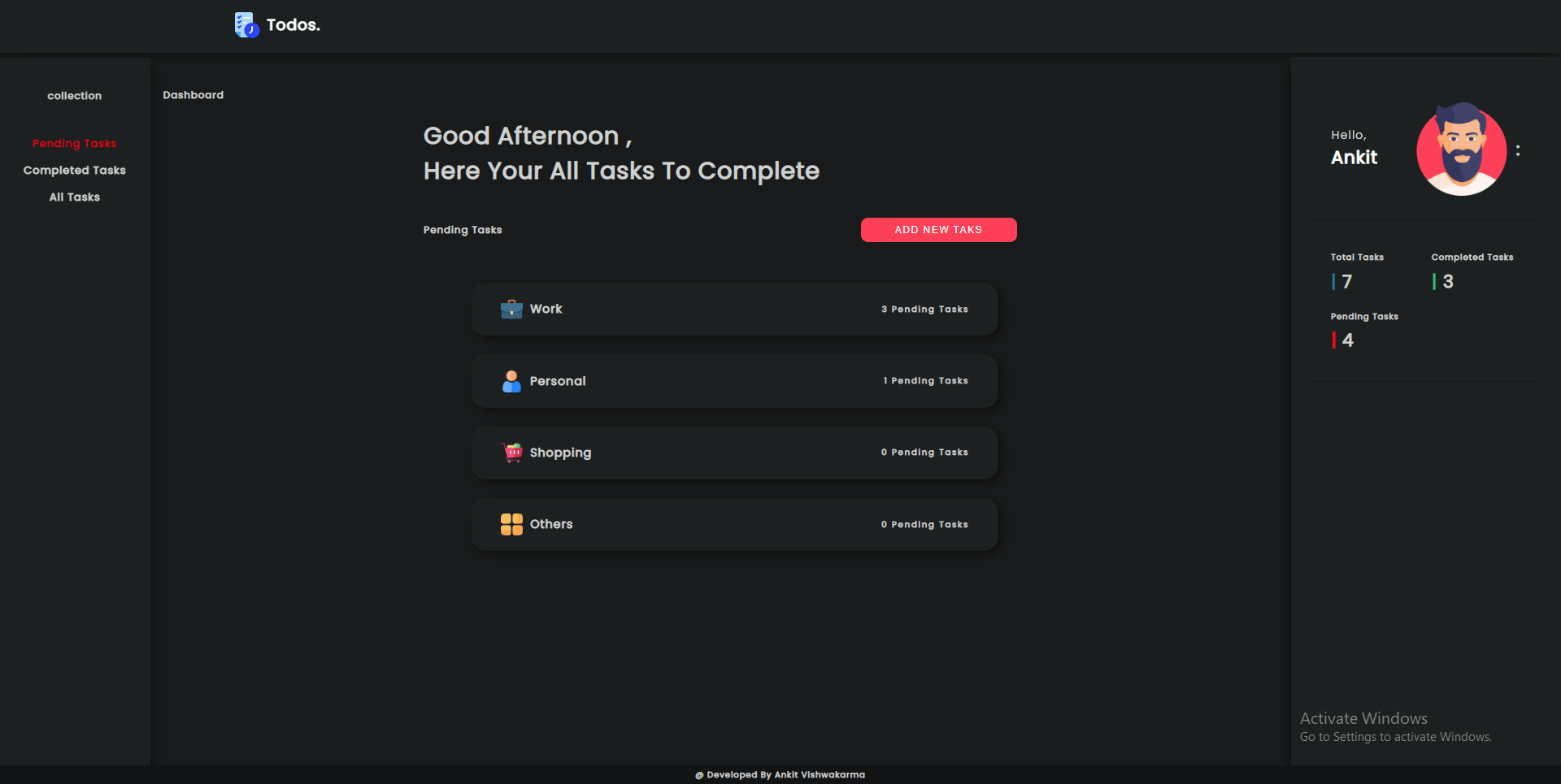 GitHub - Ankit6098/Todo-List-nodejs