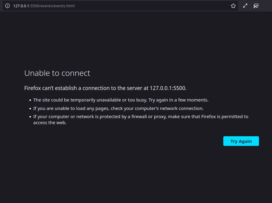 [Bug]: wrong navigational link for events page on homepage 🪲 · Issue #1272 · OSCode-Community ...