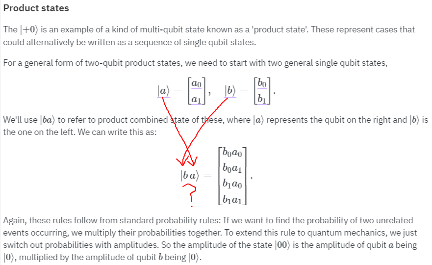 Bug: Inconsistent product state-vector example · Issue #1556 · Qiskit ...