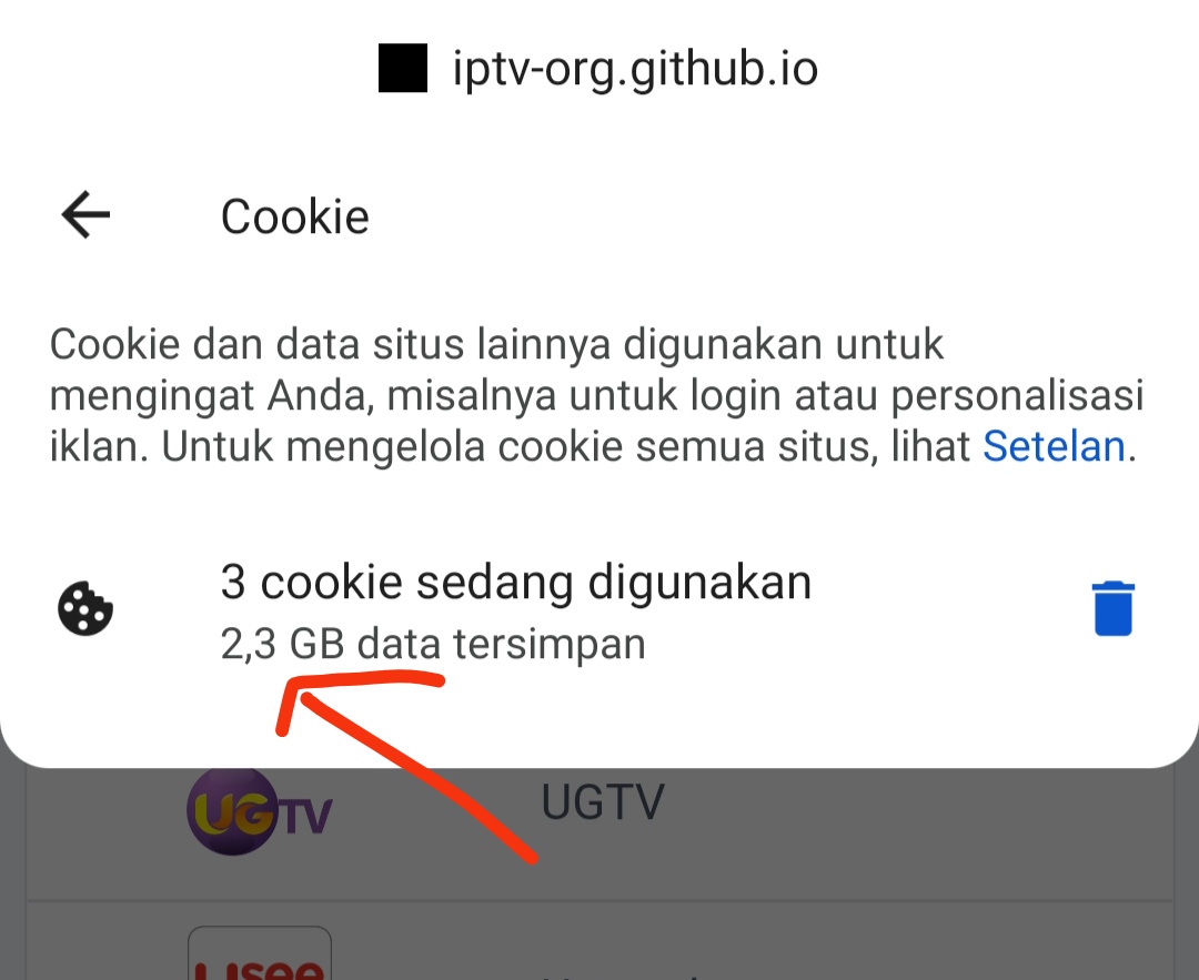 This site is wasting my storage through big cookies · Issue #4 · iptv-org/iptv-org.github.io ...
