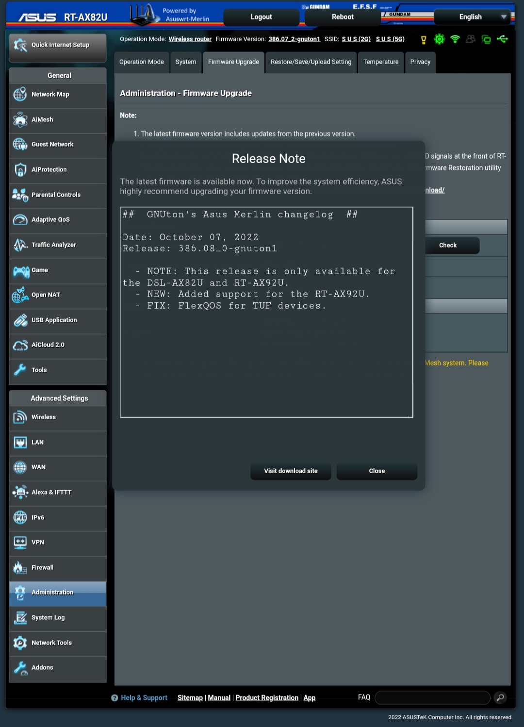 Does the fw upgrade really available for this router? · Issue #255 ...