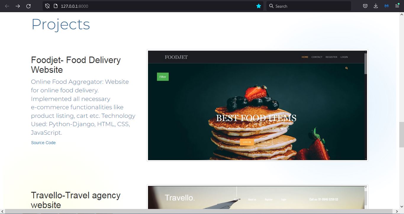GitHub - ginnto/gintogthomas_portfolio: A portfolio website was Developed from Scratch. Own ...