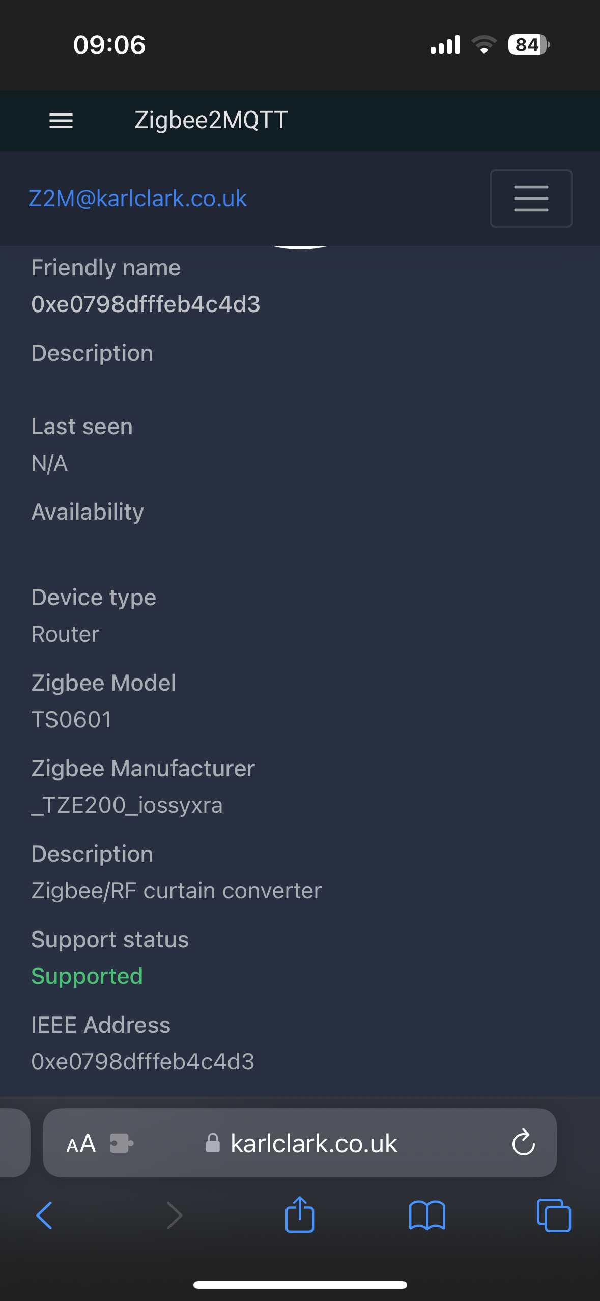 Device showing offline after successful pairing · Issue #19034 · Koenkk/zigbee2mqtt · GitHub