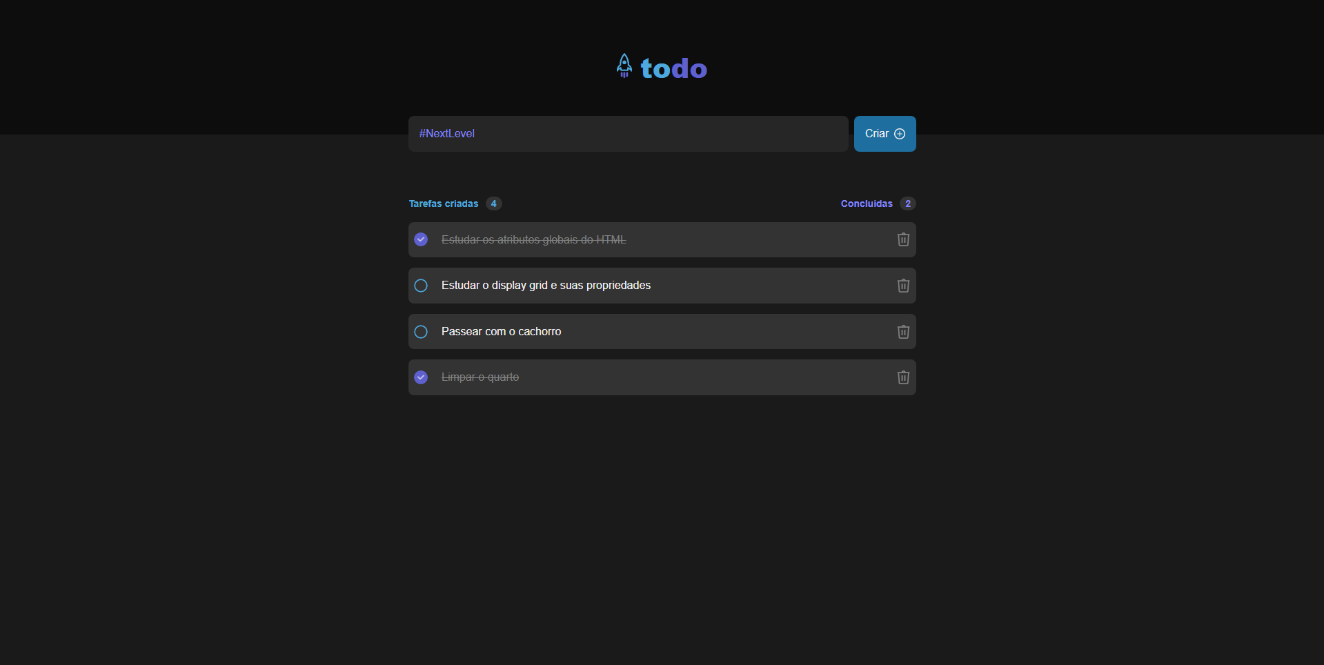 GitHub - ClayltonRoque/ToDo-Tarefas-a-Fazer: basicamente é um ToDo simples com react e sem api ...