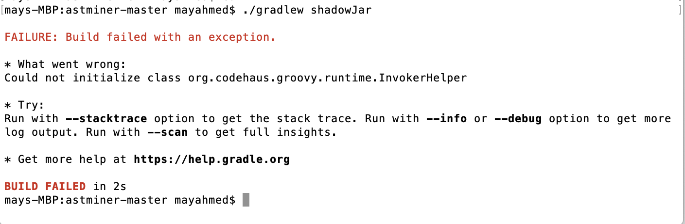 Need Help · Issue 202 · Jetbrains Researchastminer · Github 