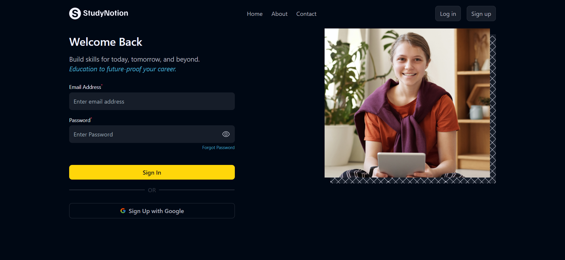 GitHub - pritamchaudhary/react-router-studynotion