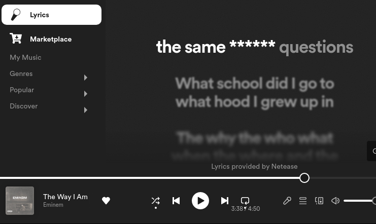 Lyrics Plus Is Censoring Lyrics · Issue 2062 · Spicetify Cli · Github
