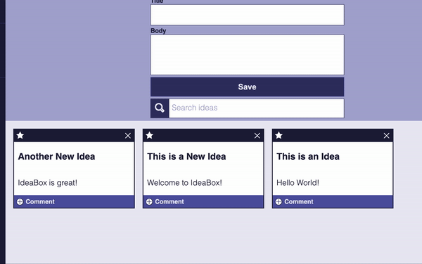 GitHub - chalstead16/ideabox