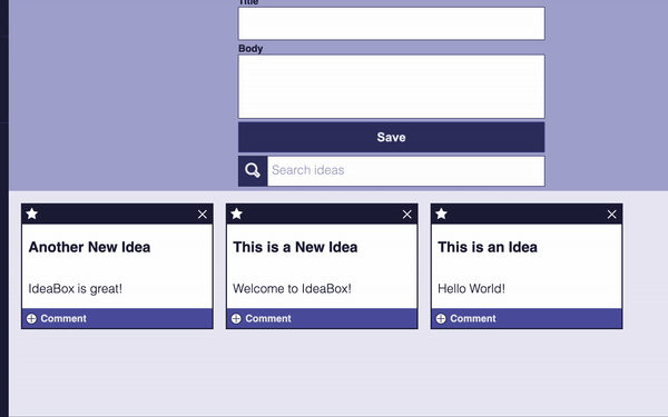GitHub - chalstead16/ideabox