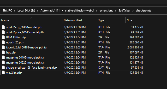 Error on Automatic1111 + Trojan Warning · Issue #80 · OpenTalker/SadTalker · GitHub