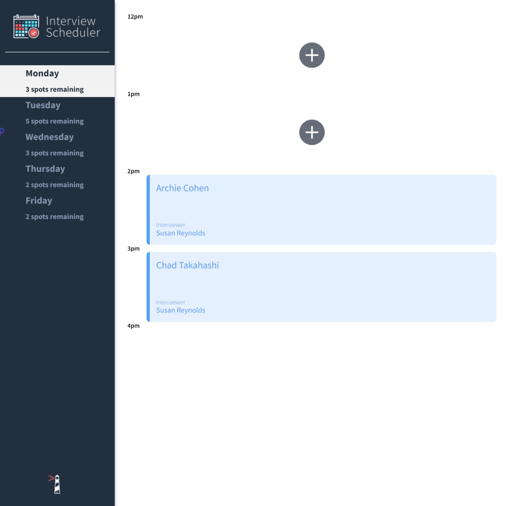 GitHub - Zack3155/Interview-Scheduler