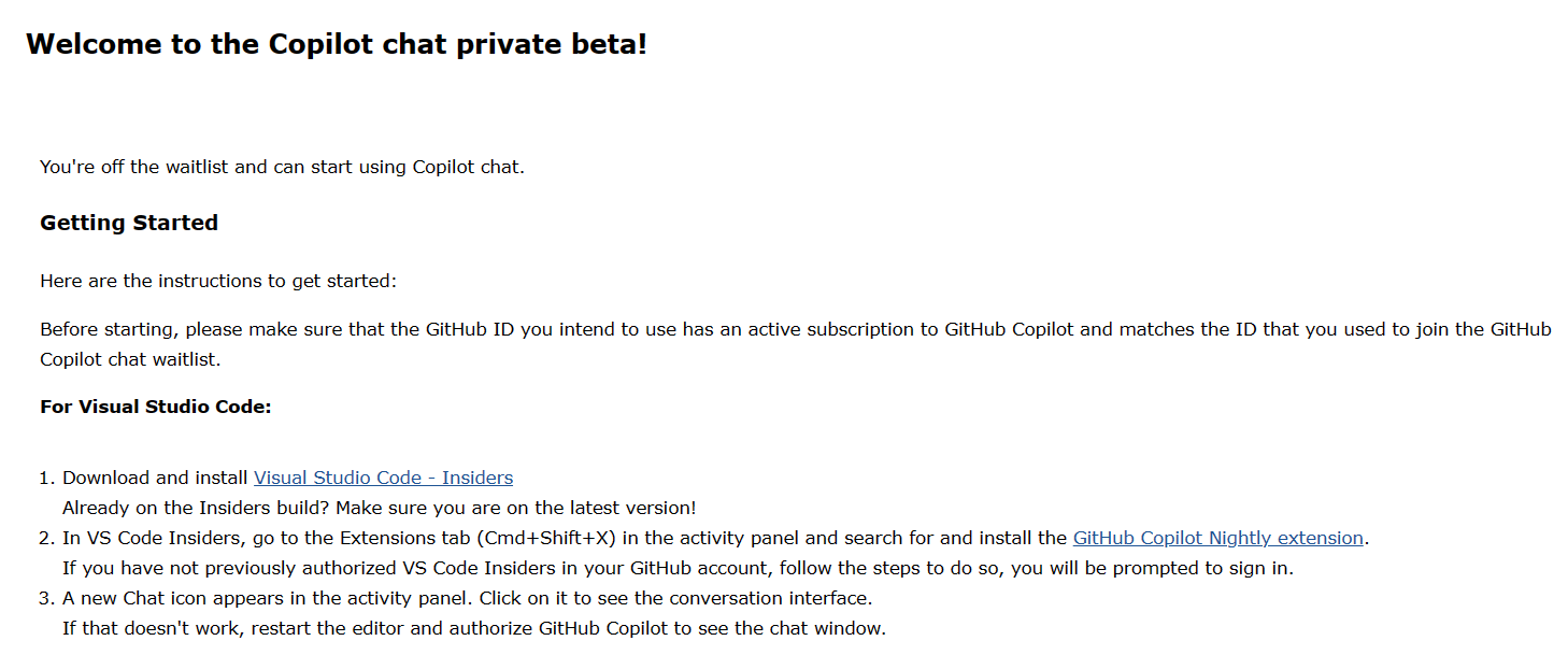 Copilot chat not showing · community · Discussion #50851 · GitHub
