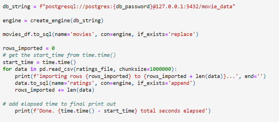 GitHub - namu12345/Movies_ETL: Perform ETL on several movie datasets to ...