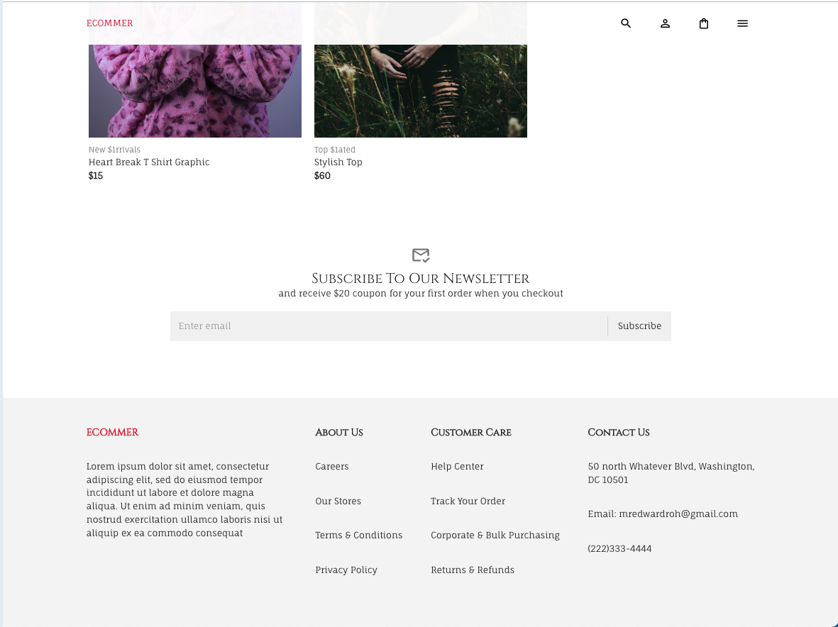 GitHub - saadhma/e-commerce-design-reactJS: This is e commerce project responsive design in ...
