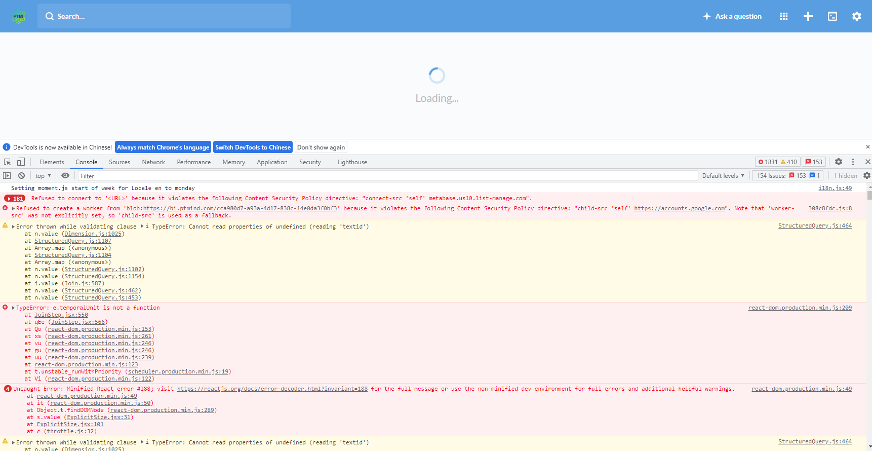 Cannot jump to the page correctly after clicking [show editor] · Issue #18865 · metabase ...