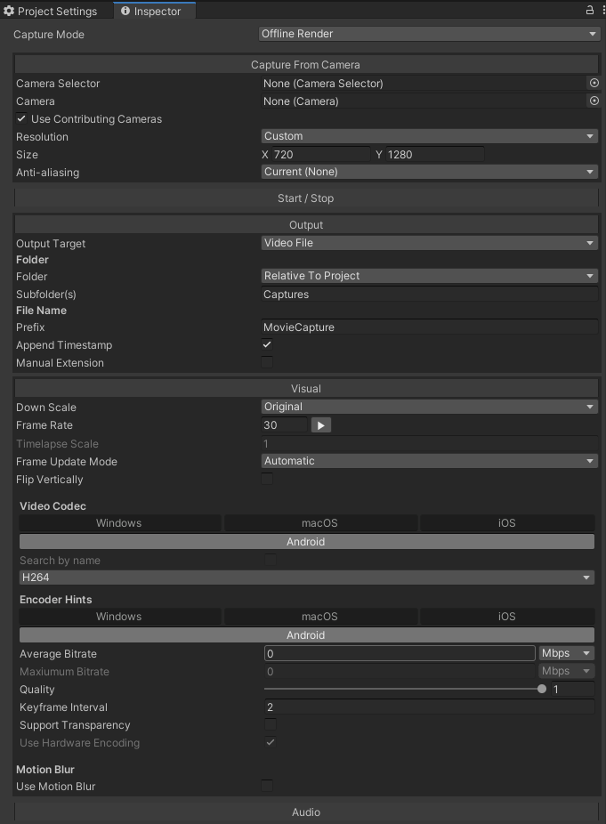 Android - Recorded video stutters · Issue #207 · RenderHeads/UnityPlugin-AVProMovieCapture · GitHub