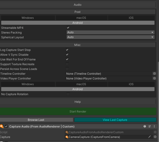 Android - Recorded video stutters · Issue #207 · RenderHeads/UnityPlugin-AVProMovieCapture · GitHub