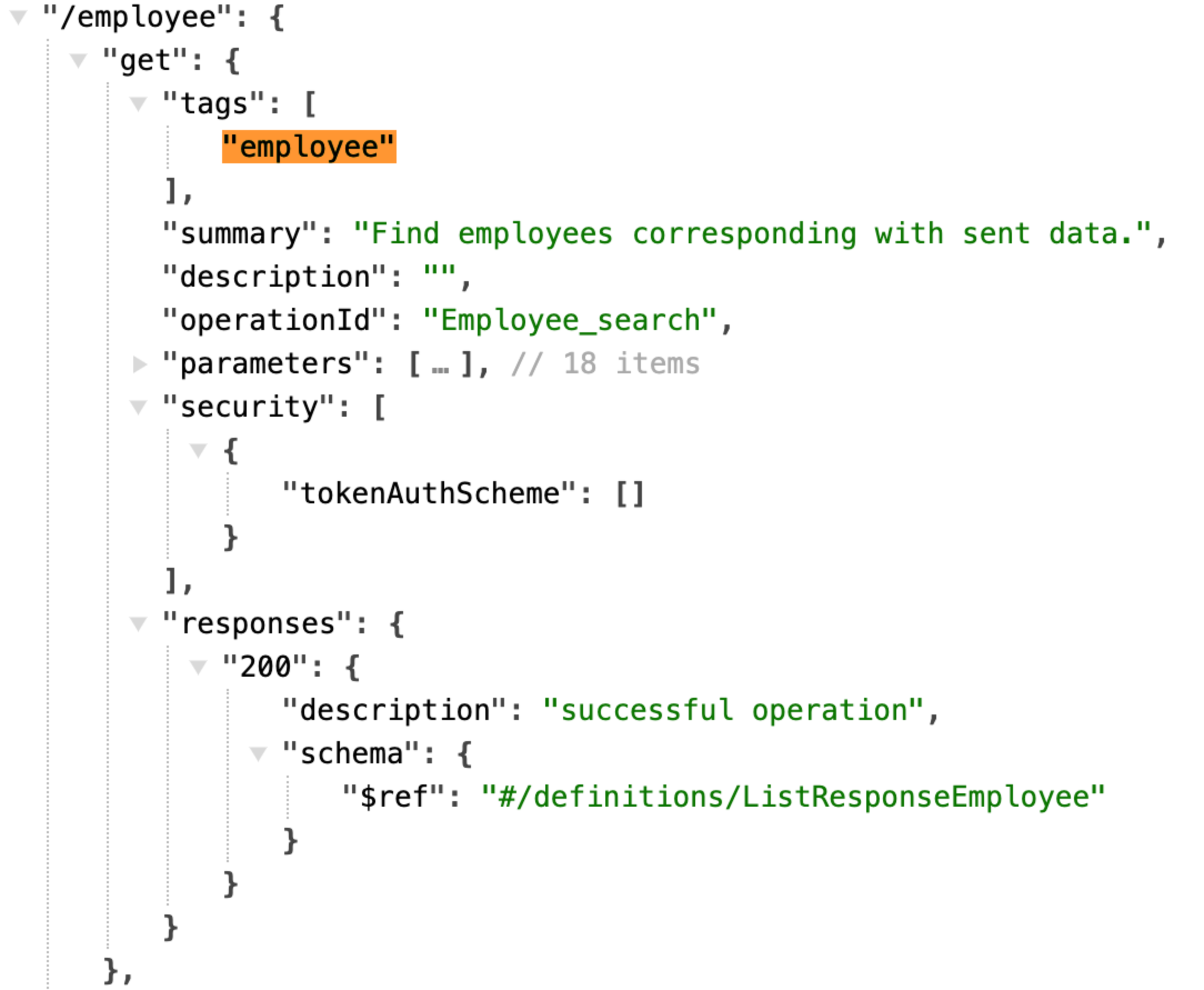 Specify additional known responses other than 200 OK in swagger schema · Issue #85 · Tripletex ...