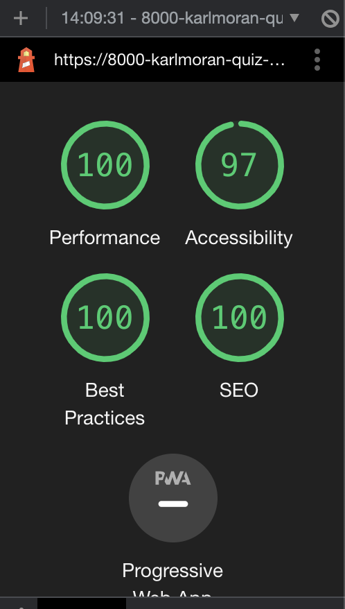 GitHub - KarlMoran/Quiz