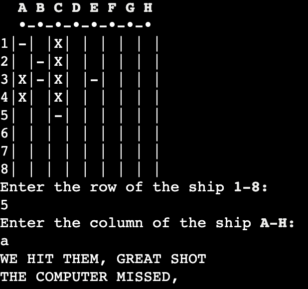 GitHub - KarlMoran/BattleShip