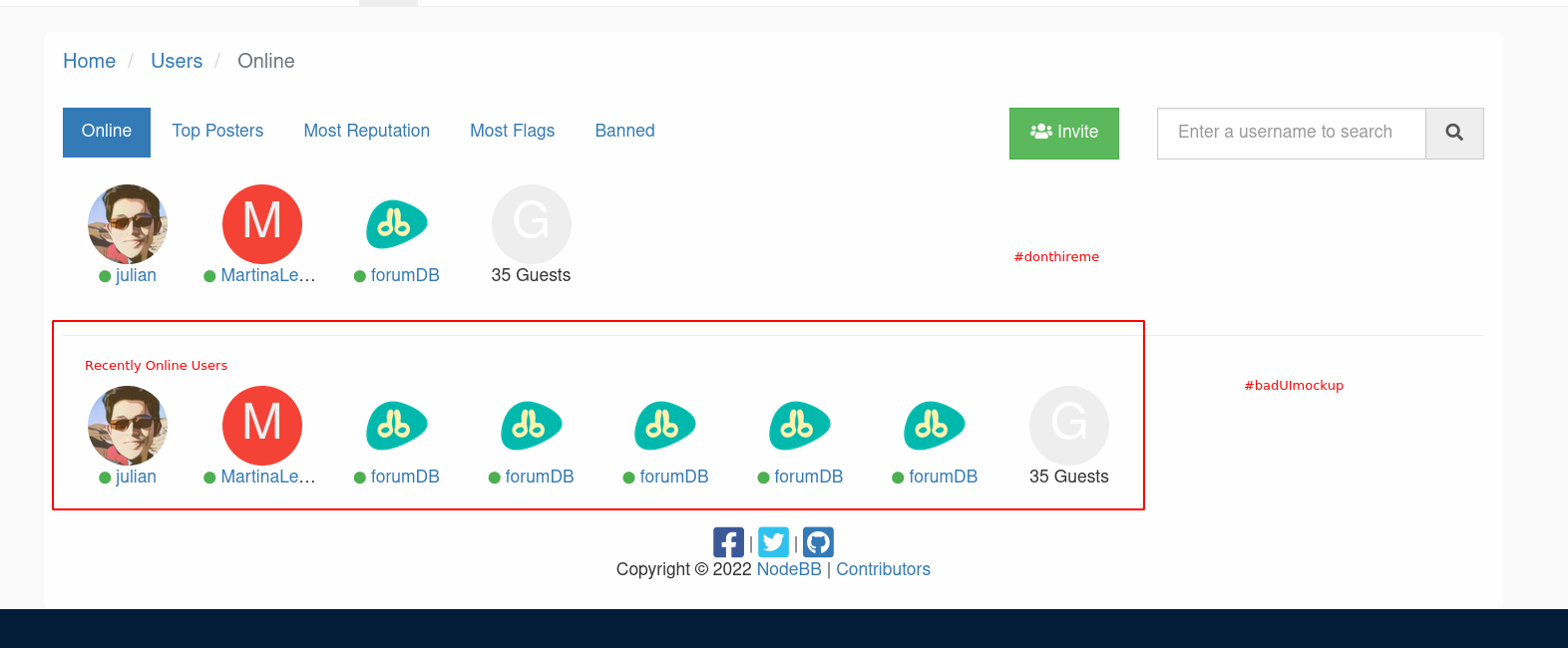 /users should show "Recently online" users · Issue #10324 · NodeBB/NodeBB · GitHub