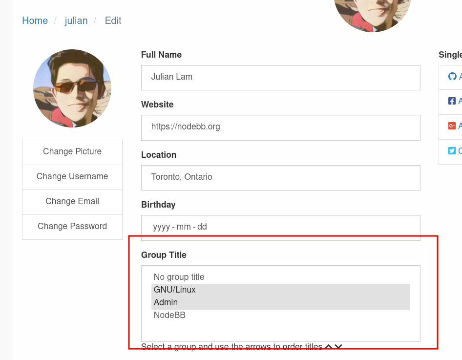 Inconsistent display of group membership badges · Issue #10921 · NodeBB/NodeBB · GitHub