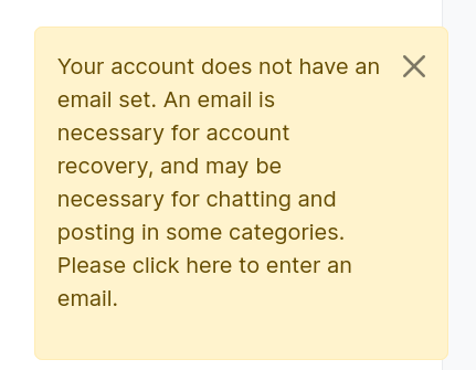 "Email missing" UX · Issue #11545 · NodeBB/NodeBB · GitHub