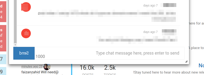 Rewrite chat frontend · Issue #6192 · NodeBB/NodeBB · GitHub
