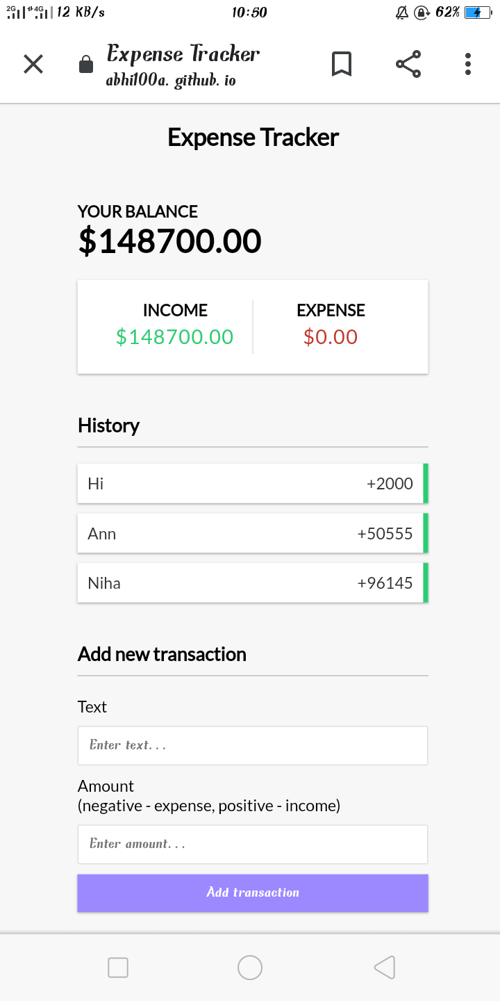 GitHub - Abhi100A/Expense-tracker-project