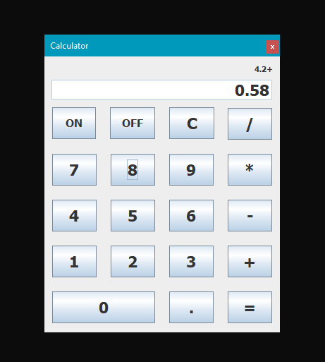 GitHub - kadiroruc/CalculatorGUI