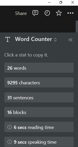 Word count does not count arabic words · Issue #761 · notion-enhancer/notion-enhancer · GitHub