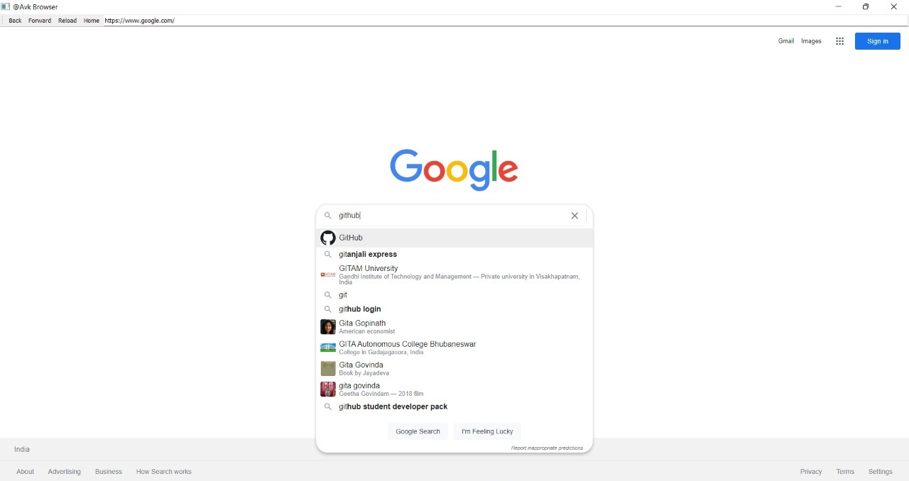 GitHub - CodeAvk/Browser